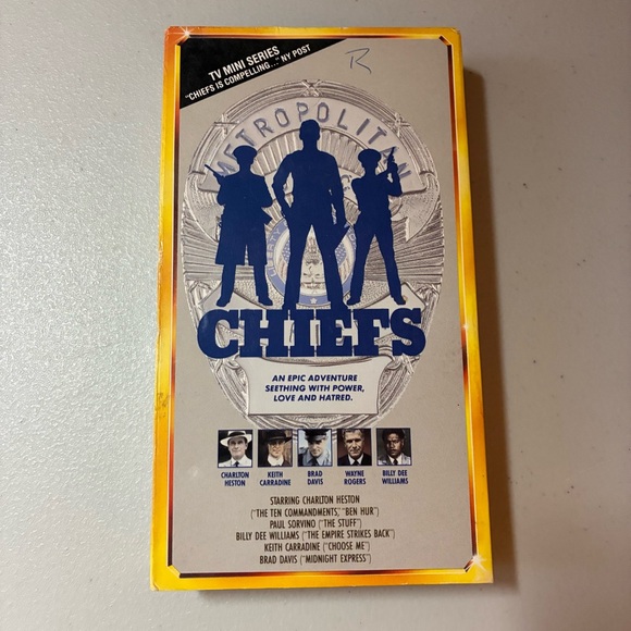 Video by Technicolor | Media | Chiefs 983 Tv Miniseries Vhs Rare Crime ...